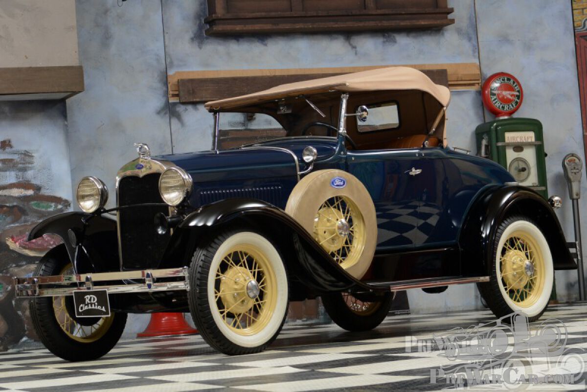 Car Ford Model A Deluxe Roadster 1930 for sale - PreWarCar